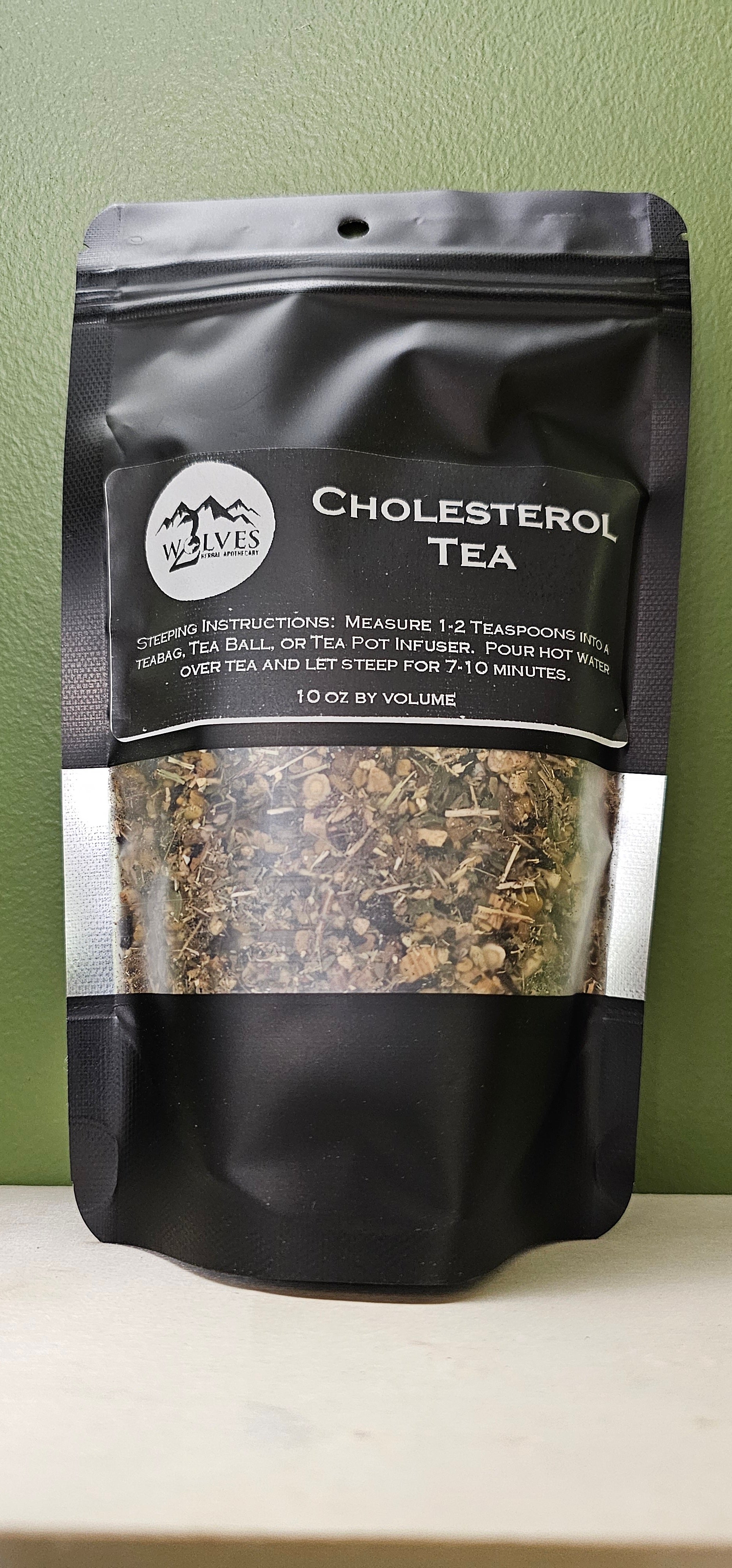 Cholesterol Tea | 2 Wolves Inc.